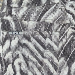 RVT | Pants & Jumpsuits | Nwt Rvt Print Capri Serve Piping Hot Pants ...